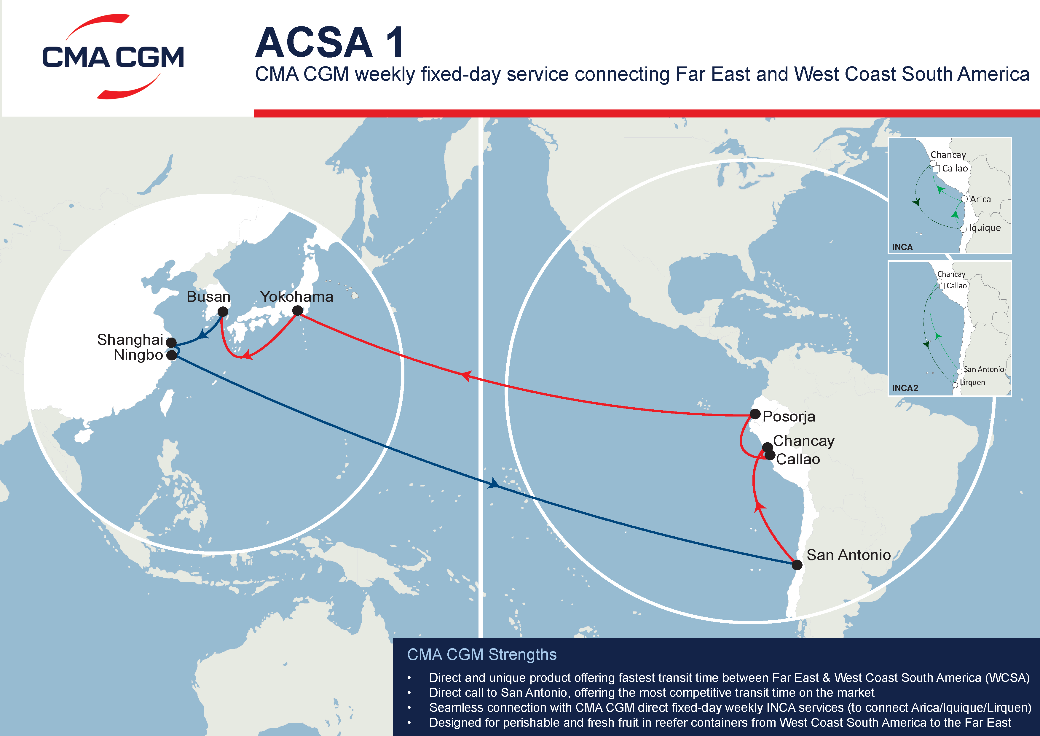 CMA CGM | Asia-Mexico-WCSA